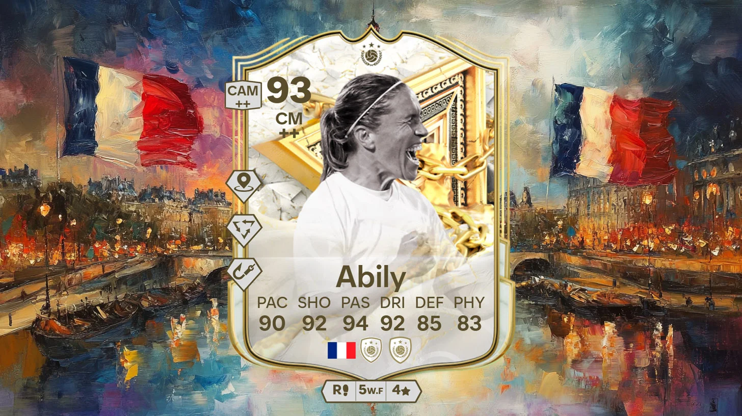93 Camille Abily Fut Icon is the best value CAM in FC 25 ⇒ FUTFC