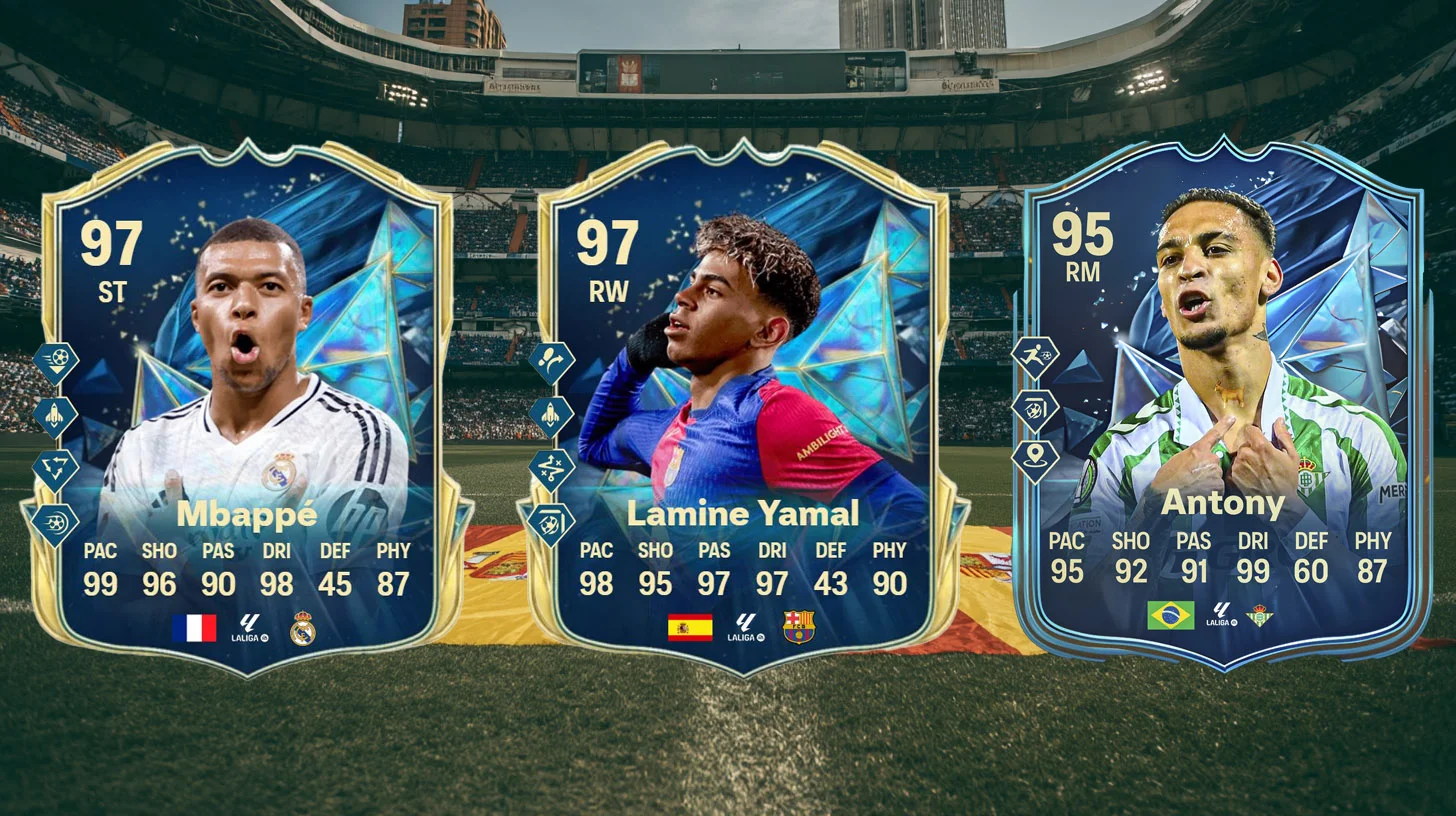La Liga TOTS leaks reveal Yamal, Mbappé and Anthony ⇒ FUTFC