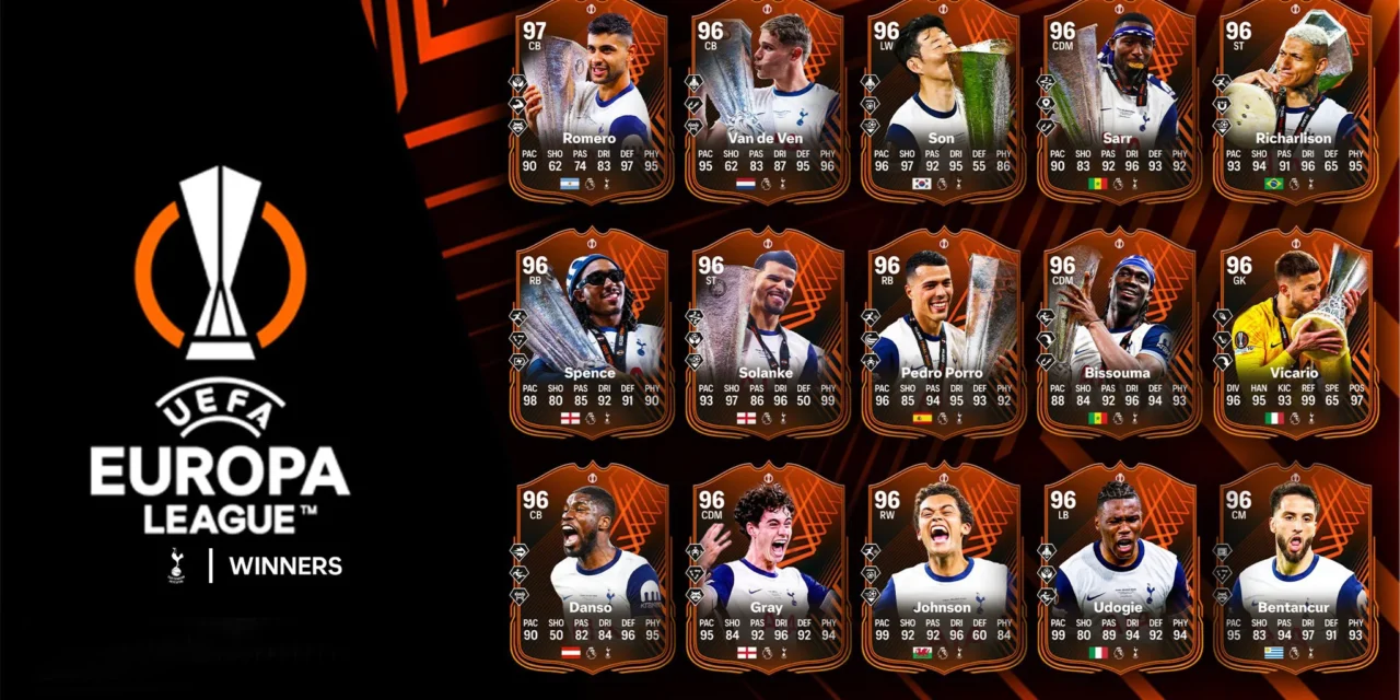 Huge FC 25 Leak: Tottenham's Europa League Triumph Brings 15 Epic RTTF ...