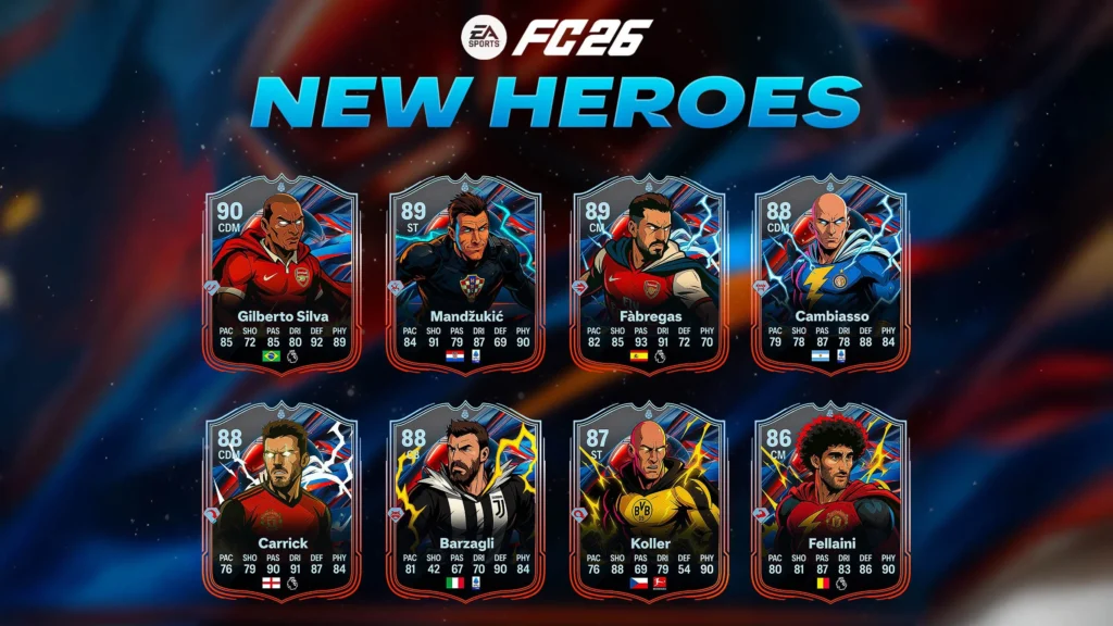 EA FC 26: New Heroes Rumored to Join the Ultimate Team Roster ⇒ FUTFC