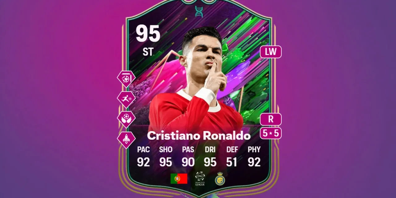 Leaked EVO lets 93-rated Ronaldo SBC card evolve ⇒ FUTFC