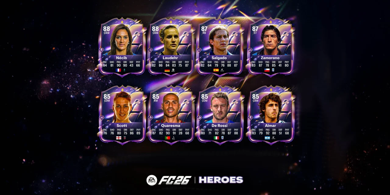 These are the new Heroes in FC 26 ⇒ FUTFC