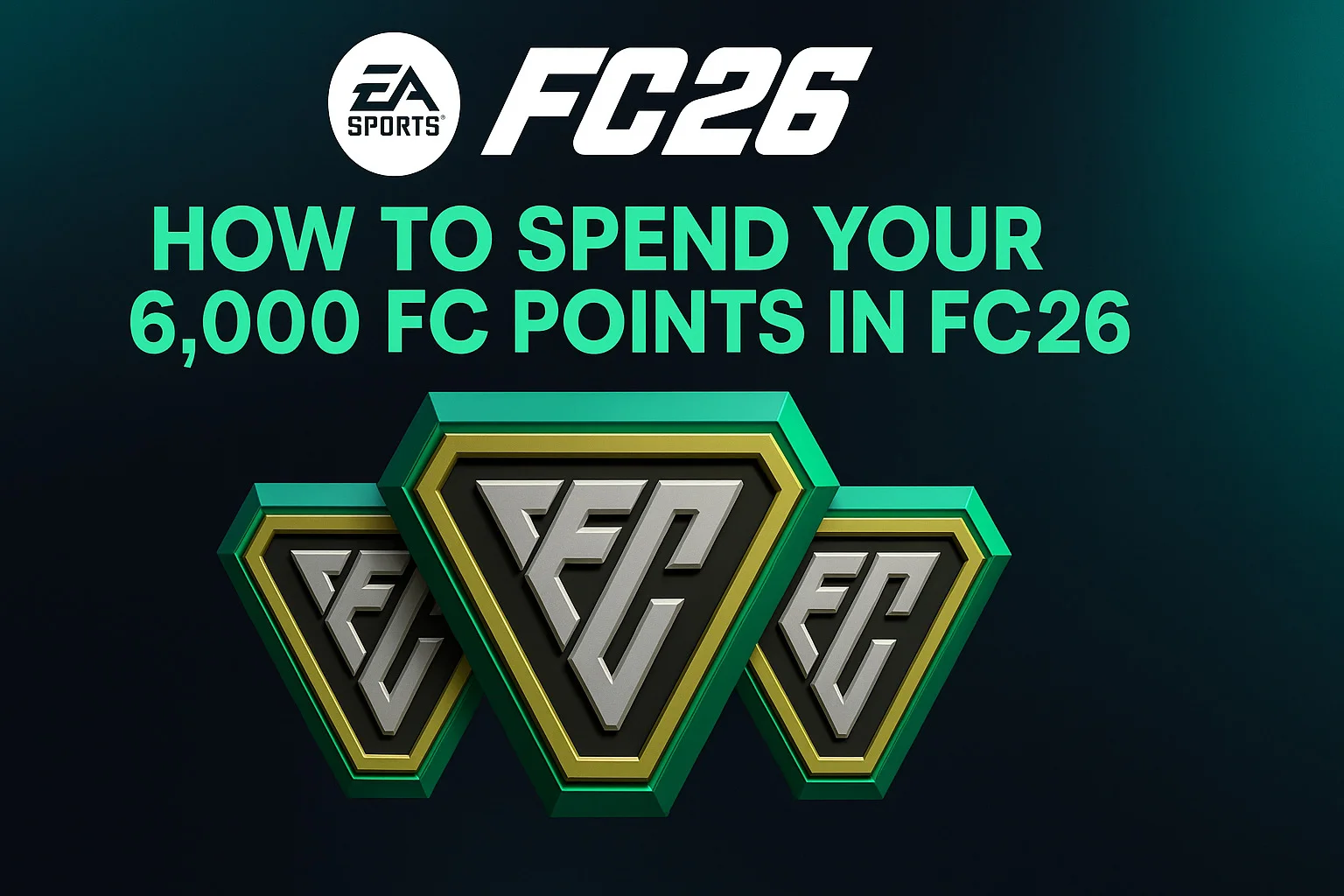 How to spend your 6,000 FC Points in FC 26 ⇒ FUTFC