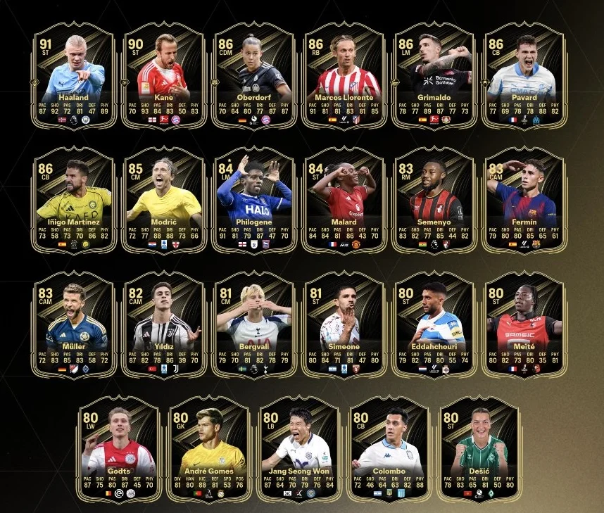 FC 26: TOTW 1 Hits the Pitch – The Ultimate Team is Here! ⇒ FUTFC